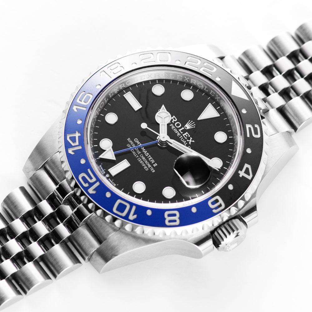 Pre-Owned Rolex GMT-Master II 'Batgirl', 126710BLNR, 2025, Excellent & Onaro