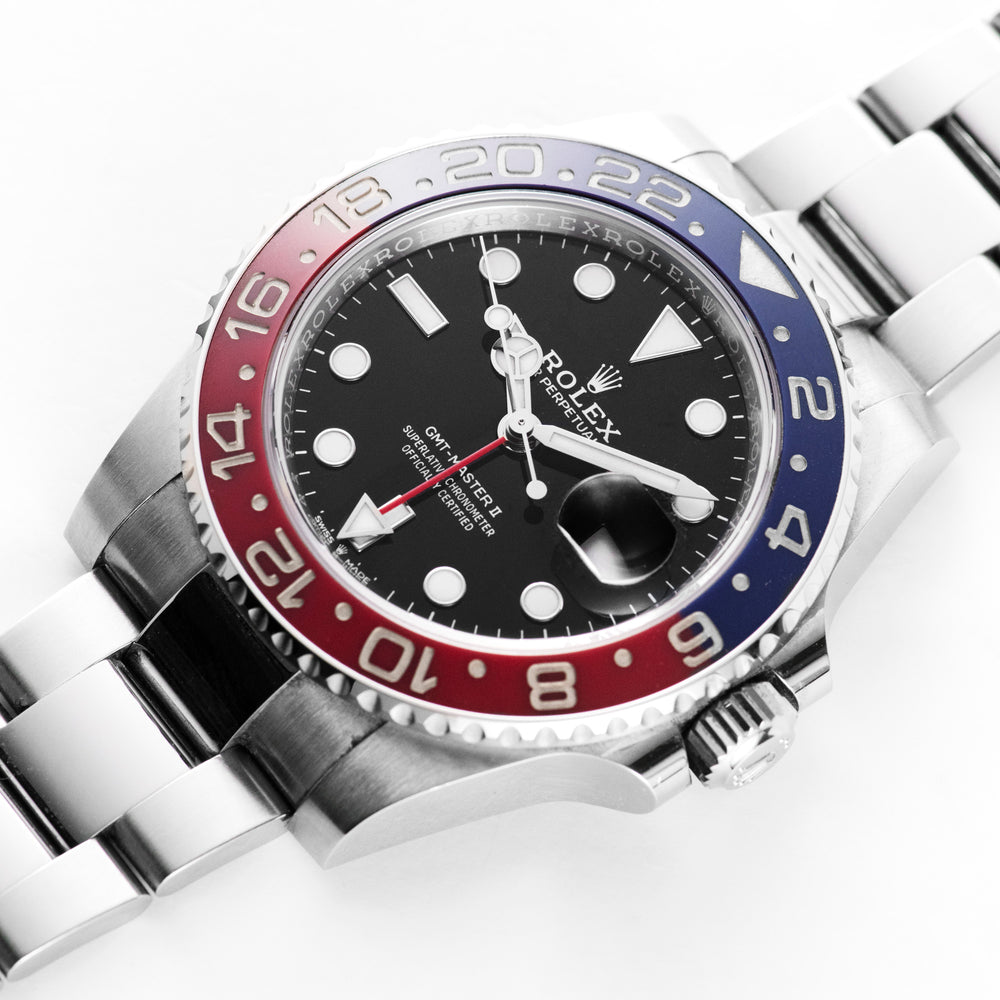 Pre-Owned Rolex GMT-Master II 'Pepsi', Oyster, Excellent, 2024 & Onaro