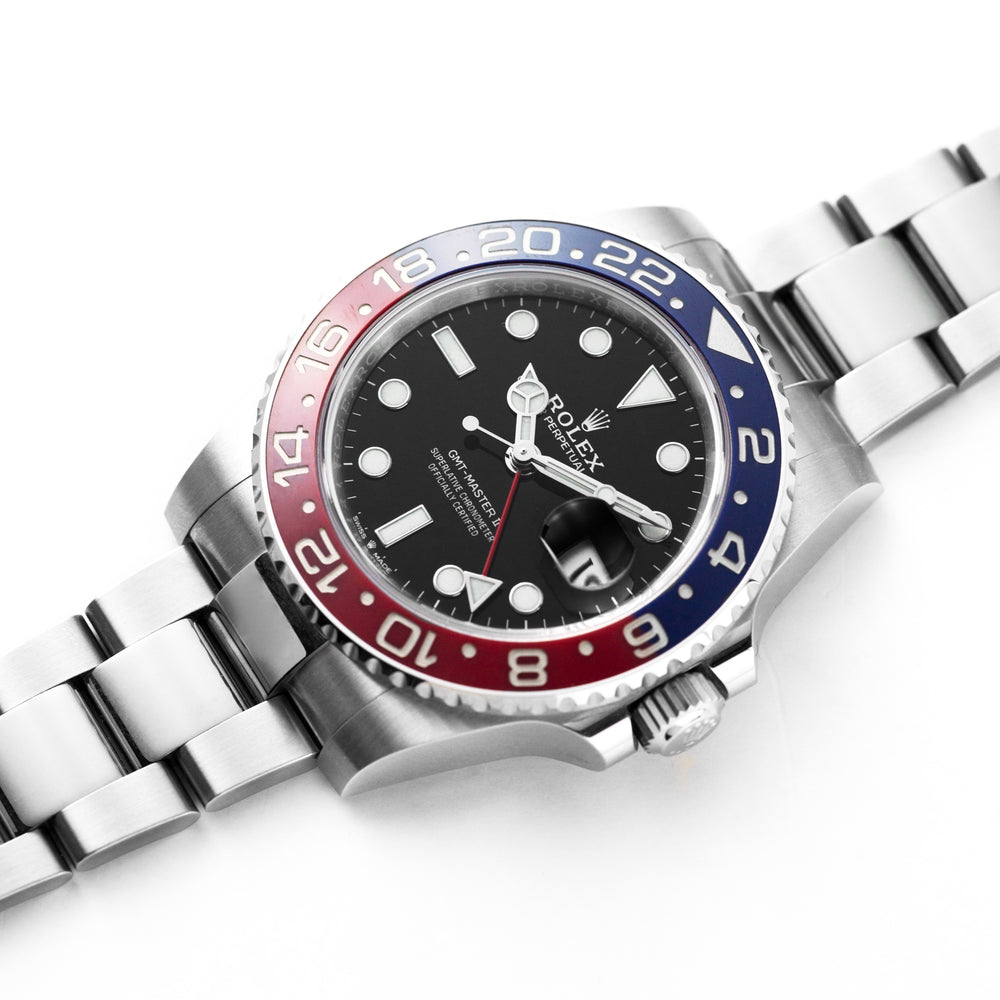 Pre-Owned Rolex GMT-Master II 'Pepsi', Oyster, 2022 & Onaro