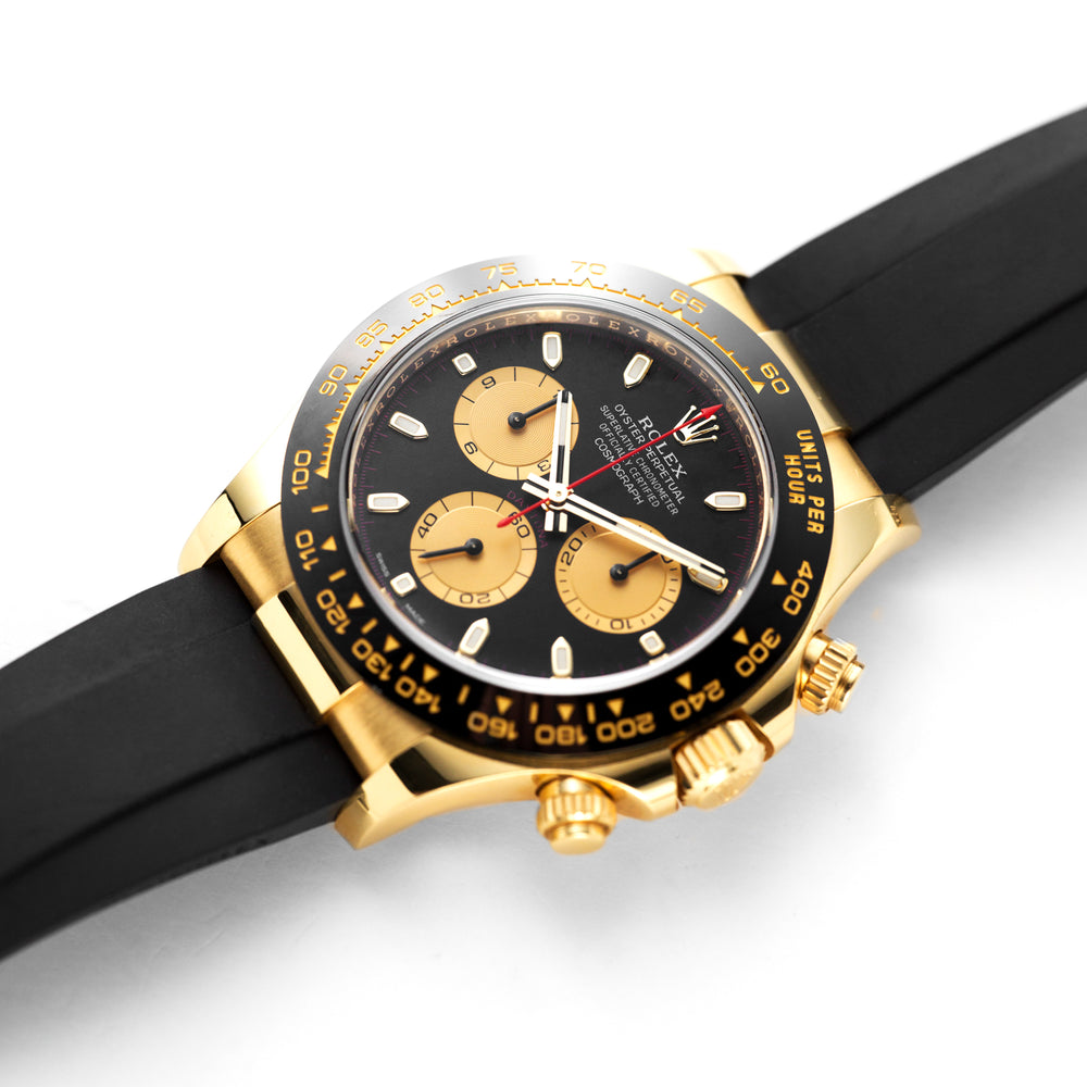 Rolex Daytona 'Paul Newman', 116518LN, Yellow Gold & Onaro