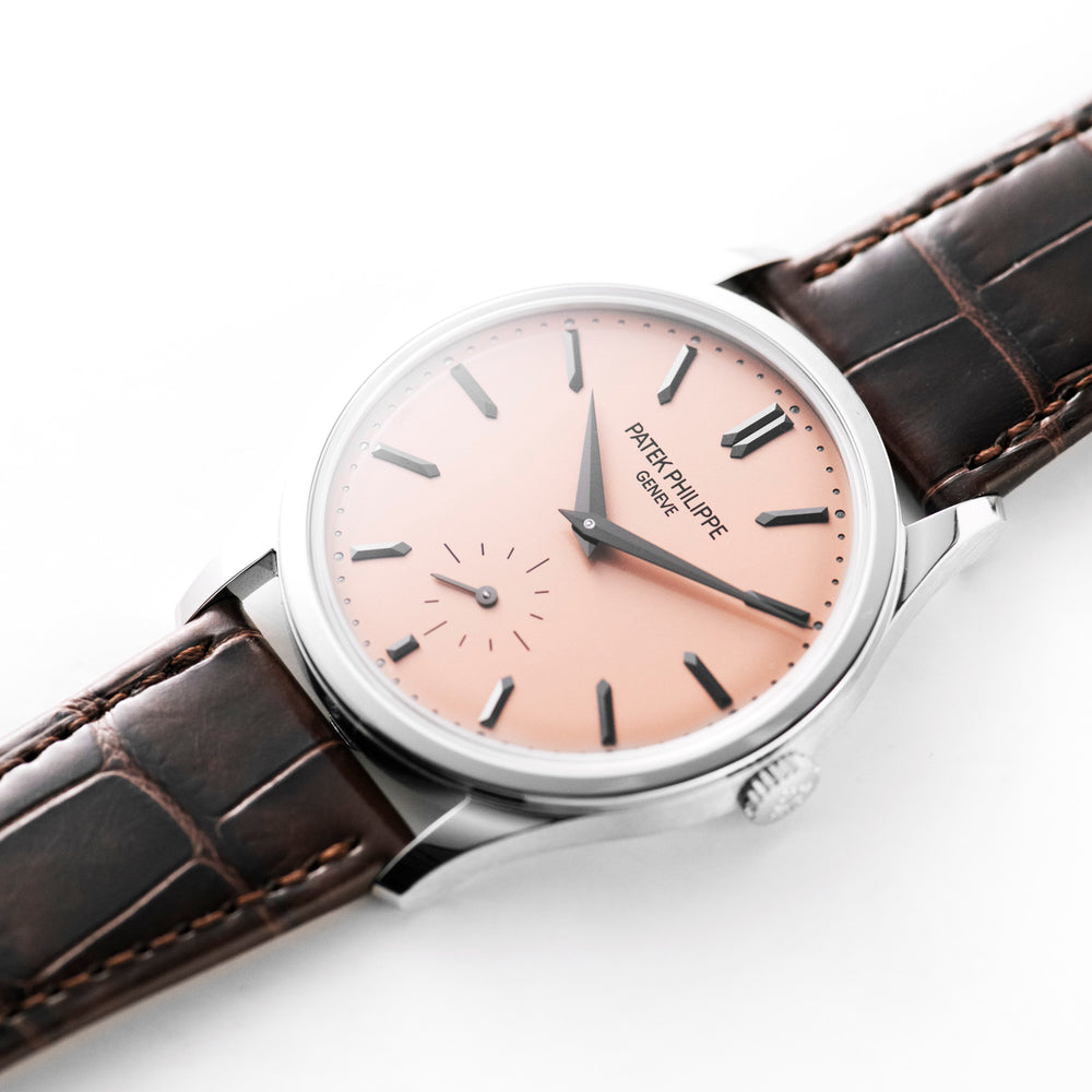 Patek Philippe Calatrava, 6196P, Salmon Dial, 2025, Full Set & Onaro